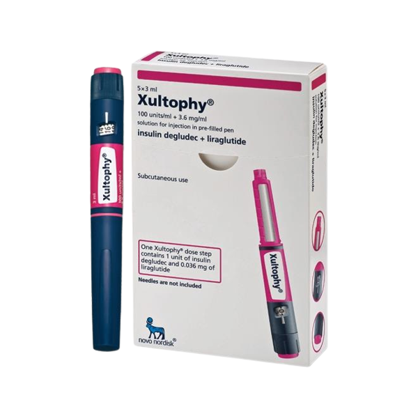 XULTOPHY Insulin Degludec / Liraglutide 100units / 3.6mg per mlL ...